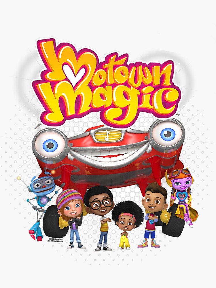 "Motown Magic Official" Sticker for Sale by smugonset6914 | Redbubble