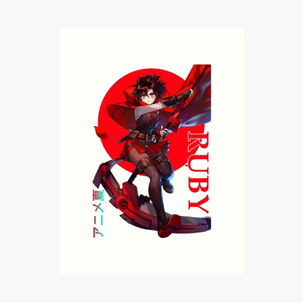 "Ruby Rose - RWBY: Hyousetsu Teikoku g" Art Print for Sale by ShopNami ...