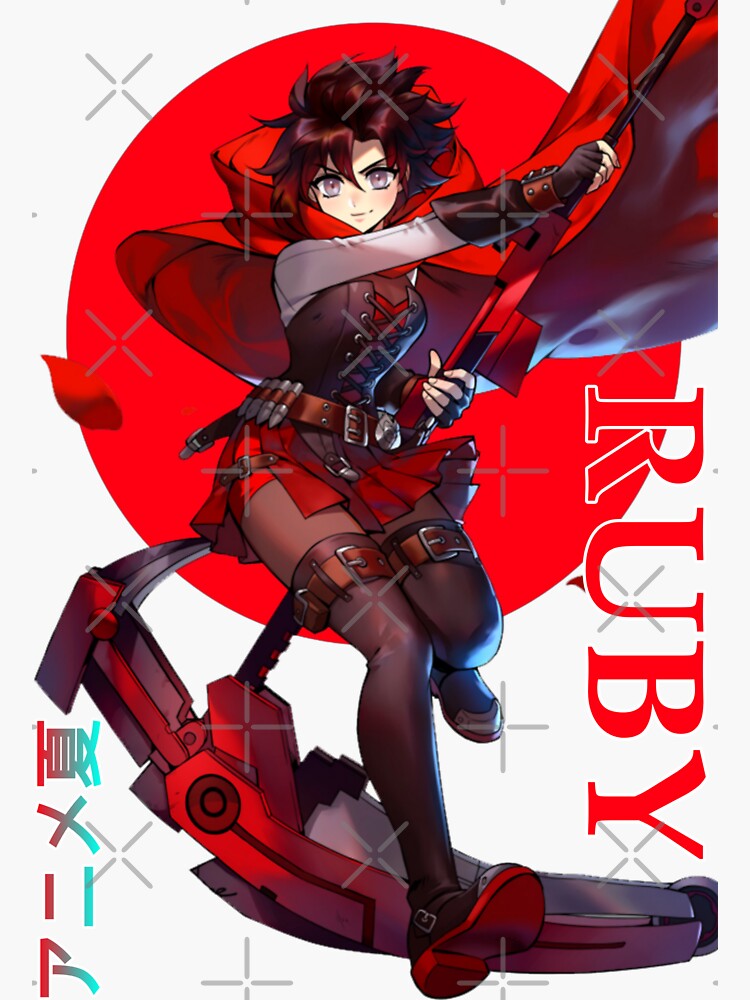 "Ruby Rose - RWBY: Hyousetsu Teikoku g" Sticker for Sale by ShopNami ...