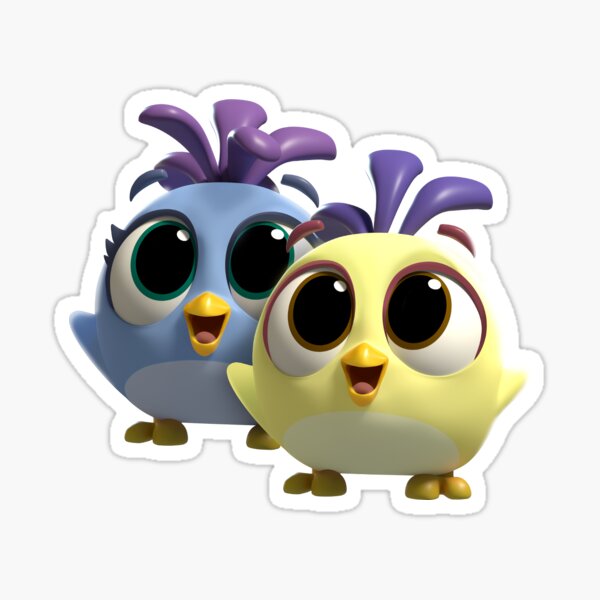 "Back to School - Cute Angry Birds" Sticker for Sale by calebtechs ...