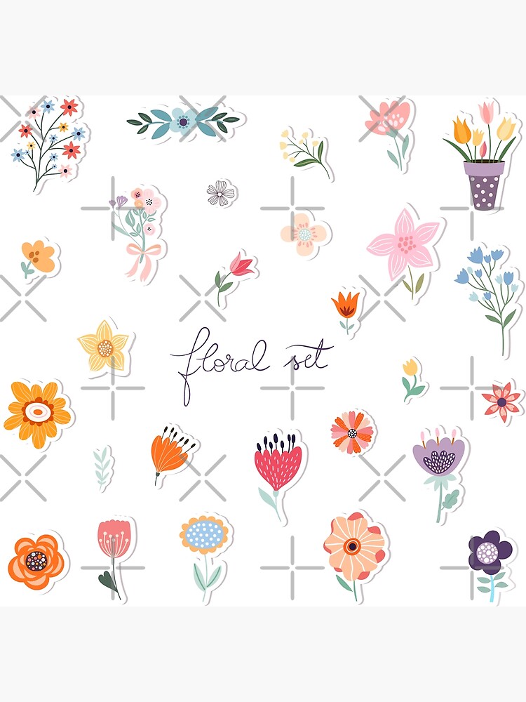 "Flowers | Flowers Stickers Pack | Memes | Funny Stickers | Aesthetic ...