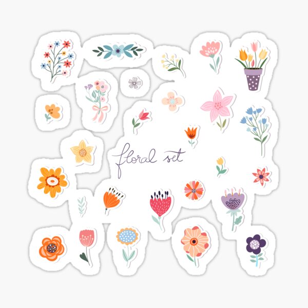 "Flowers | Flowers Stickers Pack | Memes | Funny Stickers | Aesthetic ...