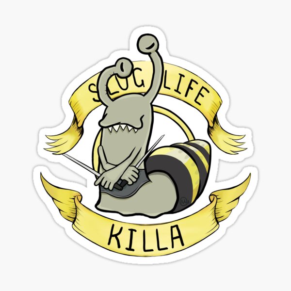 "Killer Snail - Slug Life Killa Gangster" Sticker for Sale by ...