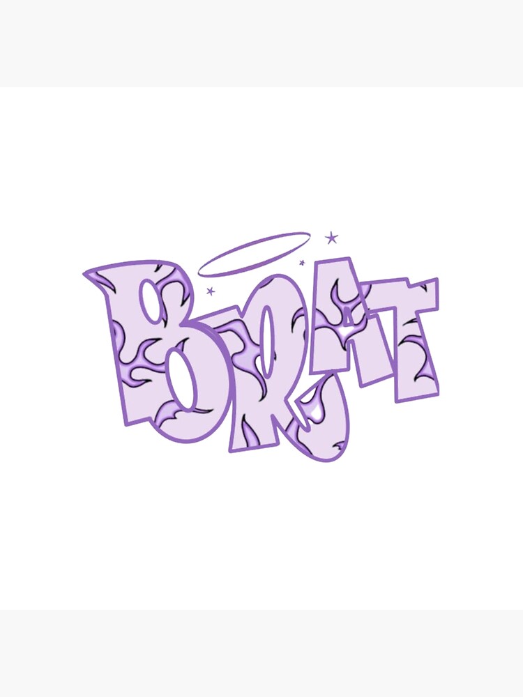 "Pink Brat Logo" Poster for Sale by breset | Redbubble