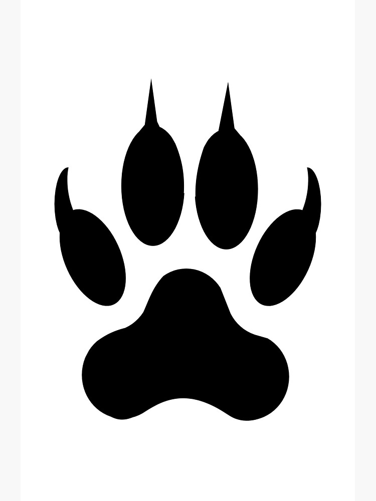 "Lion Paw Design" Sticker for Sale by PureArtPrints | Redbubble