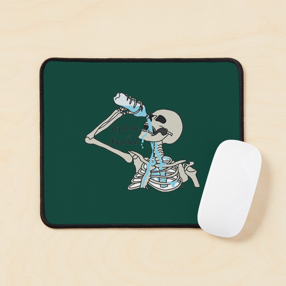 "Hydrate or Diedrate Hydrate Hydration Drink Water " Sticker for Sale ...