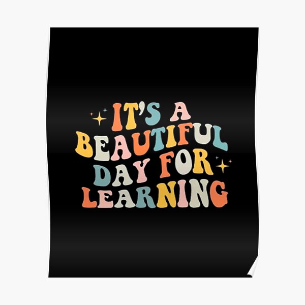 "It's A Beautiful Day For Learning Funny Teacher, Teacher Life, Back To ...