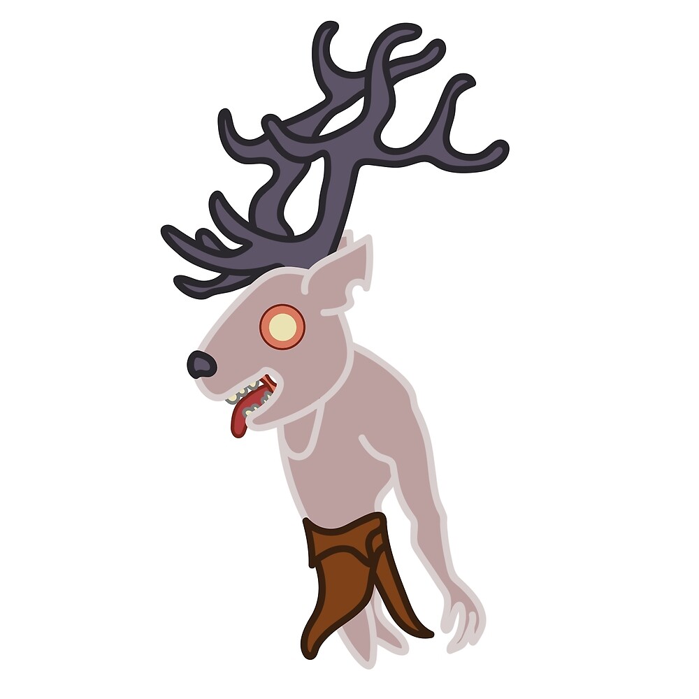"Cute Wendigo" by AngelaALe | Redbubble