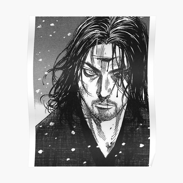 "Miyamoto musashi" Poster for Sale by Hchmaouichop | Redbubble
