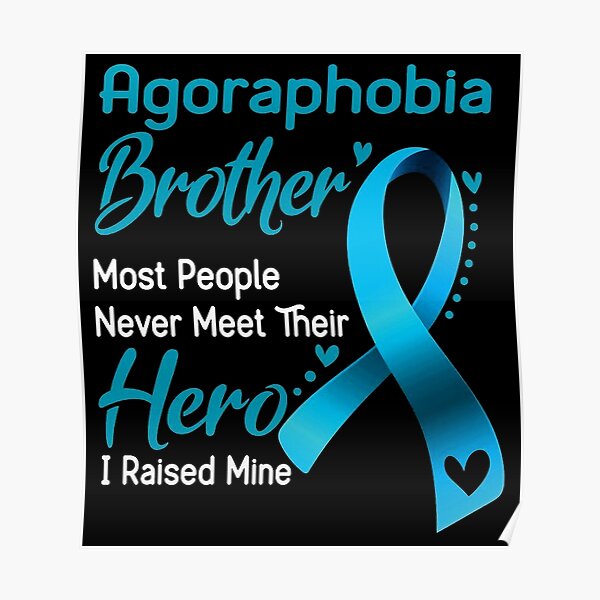 "Agoraphobia!" Poster for Sale by kelsiereze | Redbubble