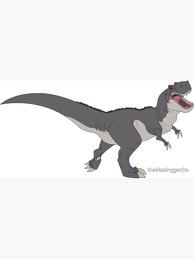 "Sharptooth" Poster for Sale by theblazinggecko | Redbubble