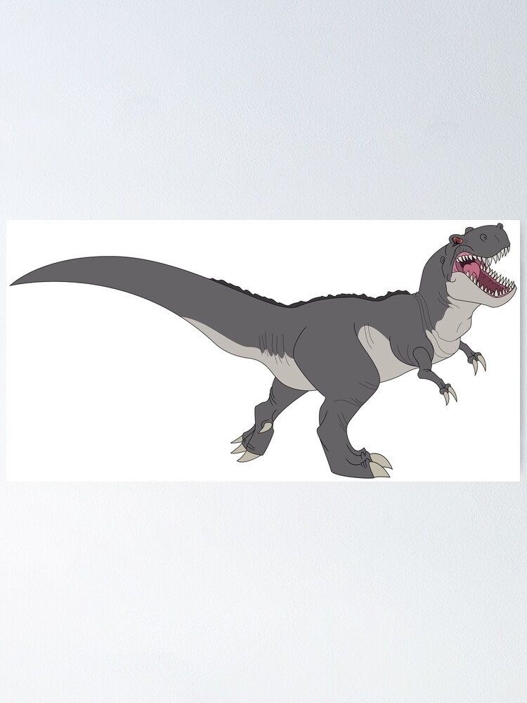 "Sharptooth" Poster for Sale by theblazinggecko | Redbubble
