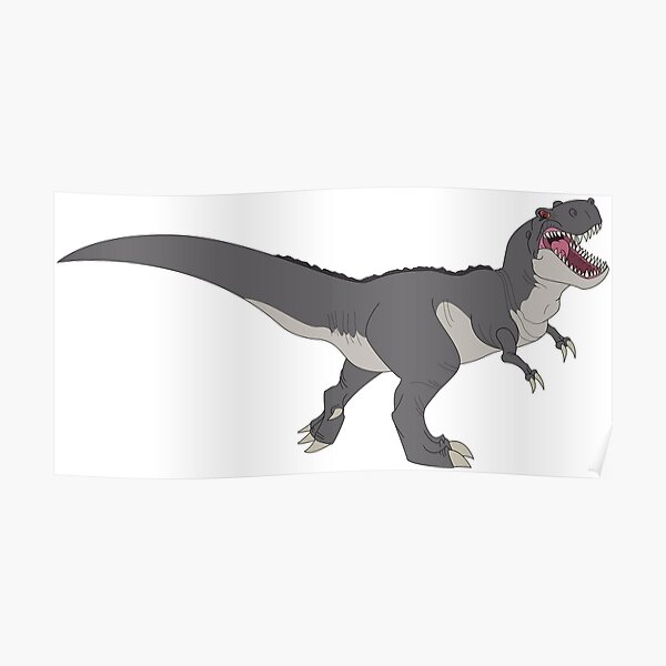 "Sharptooth" Poster for Sale by theblazinggecko | Redbubble