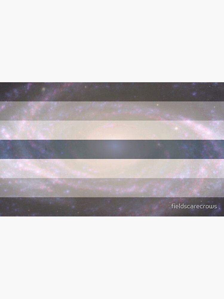 "Galaxy Greygender Flag" Sticker for Sale by fieldscarecrows | Redbubble
