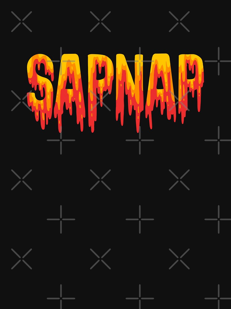 "sapnap lava logo" T-shirt for Sale by SushisStickers | Redbubble ...