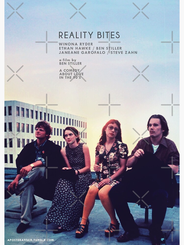 "Reality Bites" Poster for Sale by jenniembarger | Redbubble