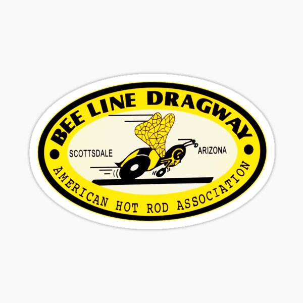 "BeeLine Dragway T Shirt" Sticker for Sale by RunningWolfProd | Redbubble