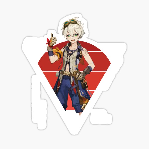 "Bennet | Genshin Impact" Sticker for Sale by B-love | Redbubble