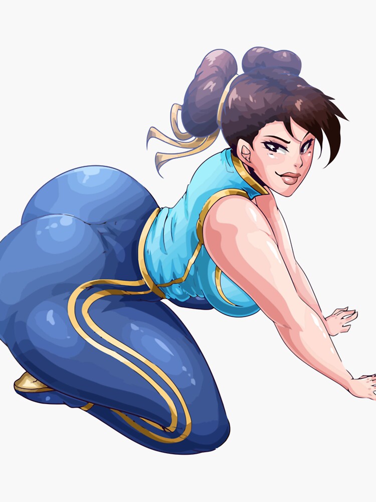 "chun li Active " Sticker for Sale by Wheeler542 | Redbubble