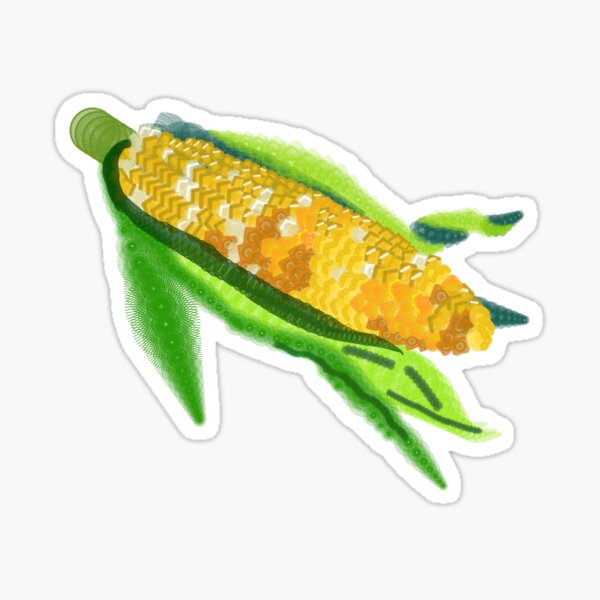 "IT’S CORN!" Sticker for Sale by RachelEDesigns | Redbubble