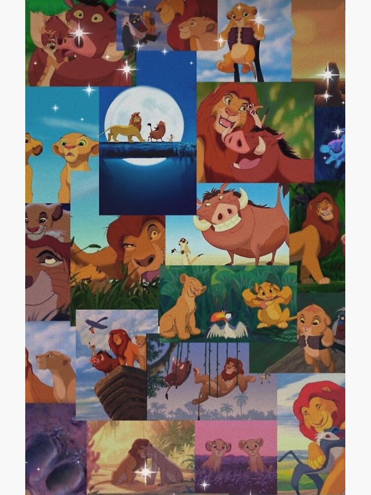 "Simba the Lion King Sticker" Sticker for Sale by hasnaaratbi | Redbubble