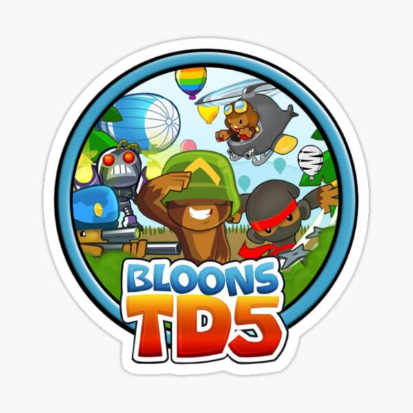 "Monkey Bloons " Sticker for Sale by carla-niki | Redbubble