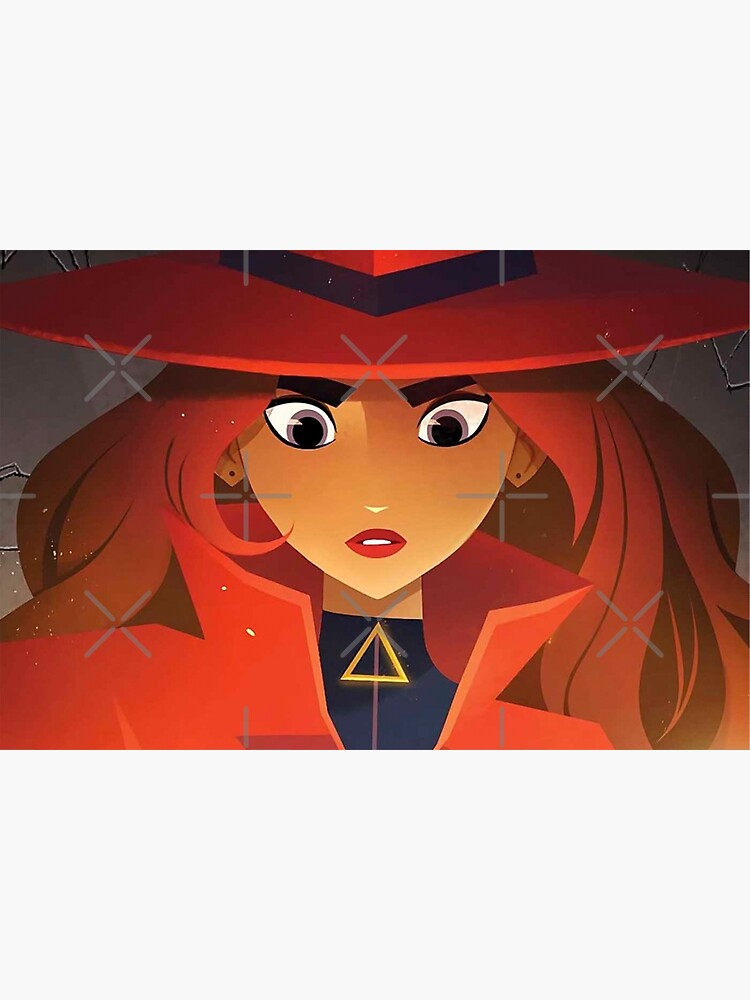 "Carmen Sandiego (2022)" Sticker for Sale by sud-sud | Redbubble