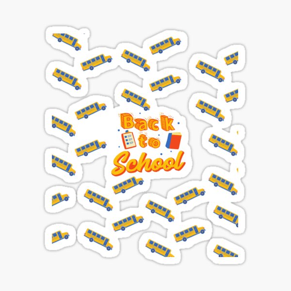 "Back to school pattern design , back to school bus school design 2022 ...