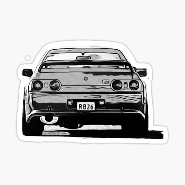 " R32 skyline " Sticker for Sale by Goni20 | Redbubble