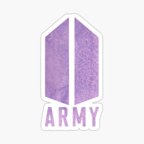 "army logo bts" Sticker for Sale by koreapassion | Redbubble