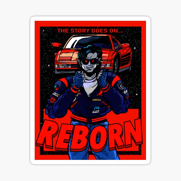 "REBORN" Sticker for Sale by Defsnotadumb | Redbubble
