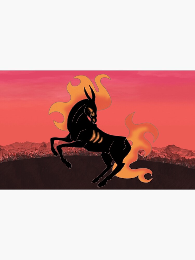 "Helluva Boss (Fire Horse)" Art Print for Sale by EmilyNevla | Redbubble