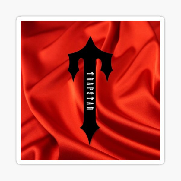 "Trapstar Red Blaze Logo" Sticker for Sale by Kayy0Creations | Redbubble