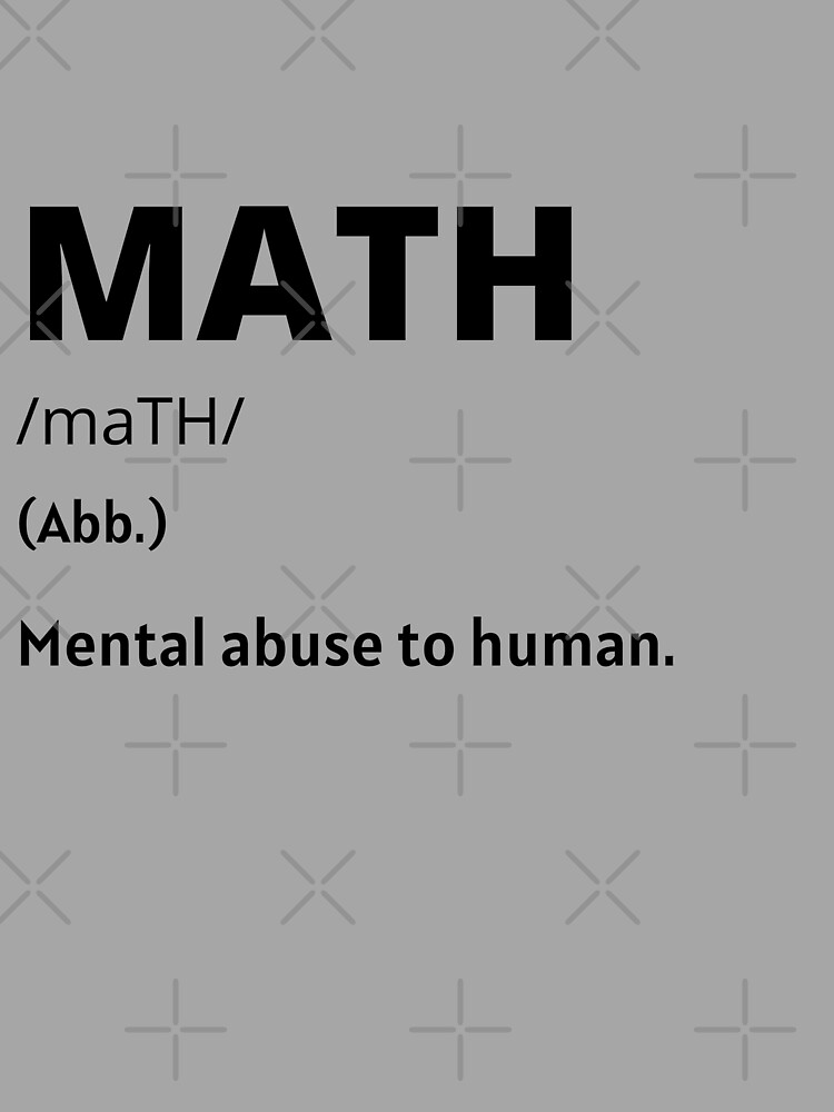 "Math Acronym" Sticker for Sale by CuriousKoala | Redbubble