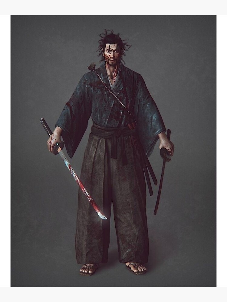 "Miyamoto musashi" Art Print for Sale by Hchmaouichop | Redbubble