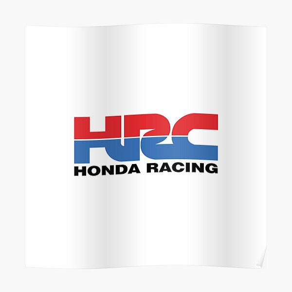 "hrc racing logo" Poster for Sale by Harriew52 | Redbubble