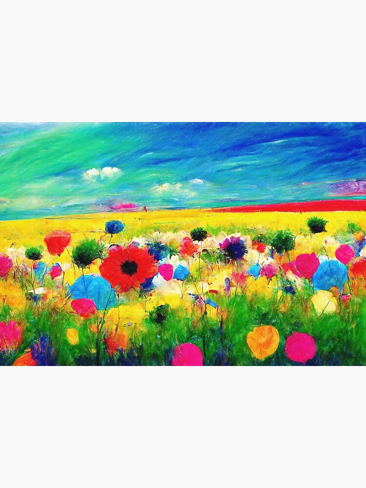 "Fields of Joy" Poster for Sale by innasoyturk | Redbubble