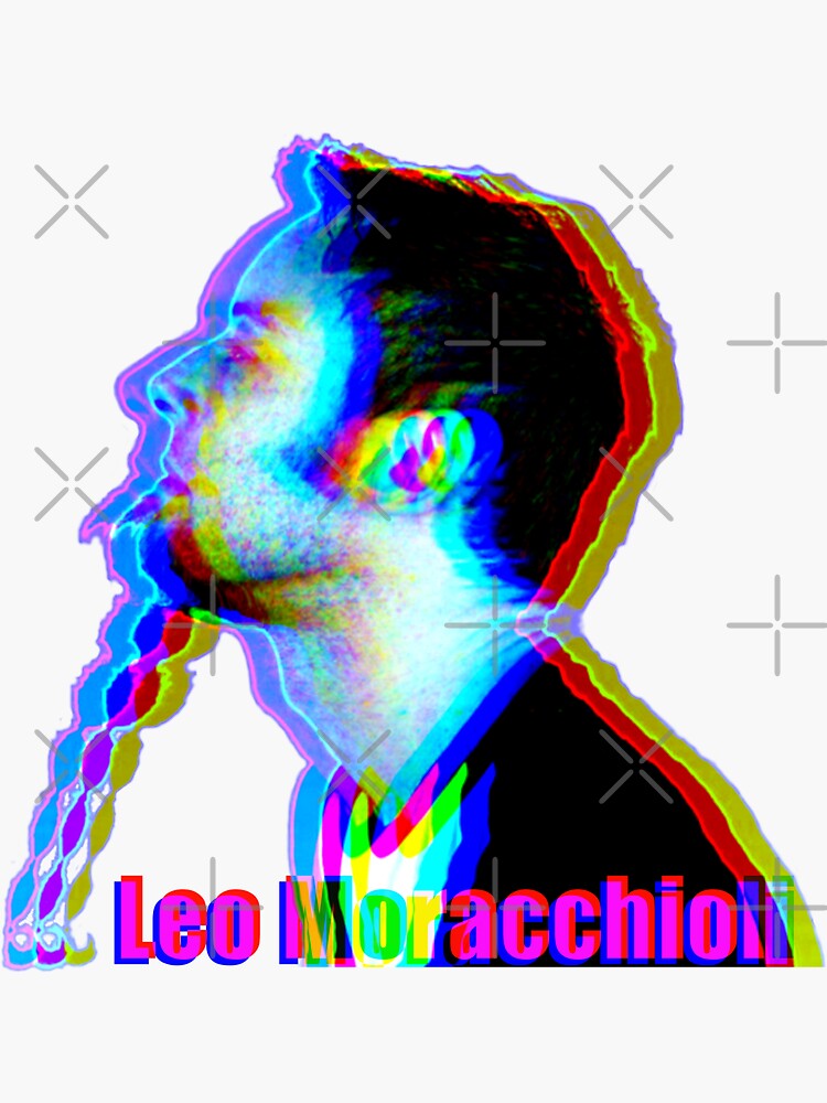 "Leo Moracchioli Frog Leap Studios trippy colorful FLS fan art" Sticker ...