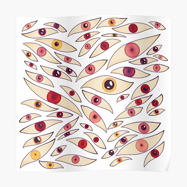 "Eye Contact" Poster for Sale by ShnoobDesign | Redbubble