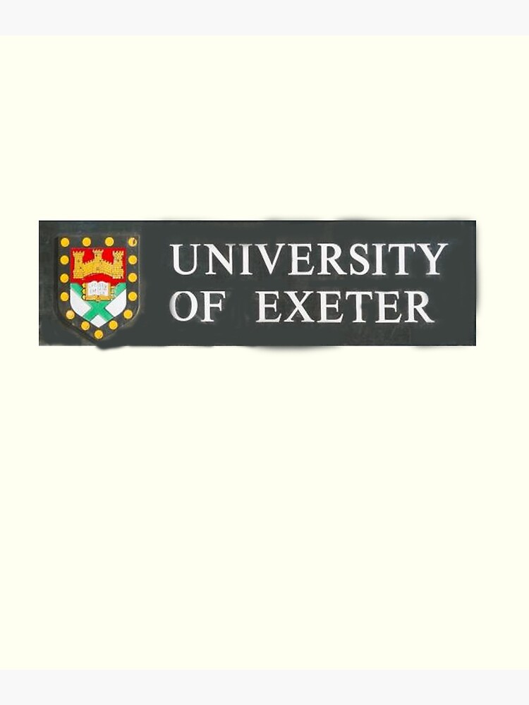 " ️University of Exeter | Coat Of Arms ️ ️ " Poster for Sale by ...