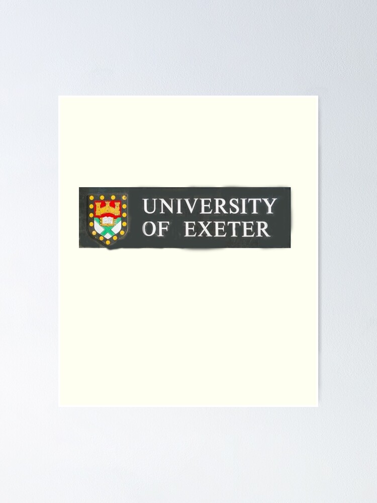 " ️University of Exeter | Coat Of Arms ️ ️ " Poster for Sale by ...