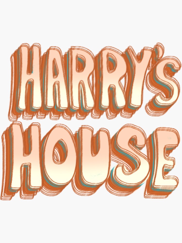 "Harry's House Sticker Magnet Shirt Harry Styles" Sticker for Sale by ...