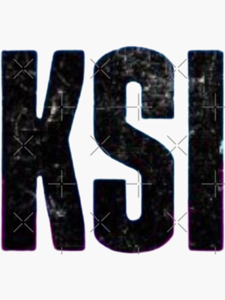 "KSI" Sticker for Sale by Ellakame | Redbubble
