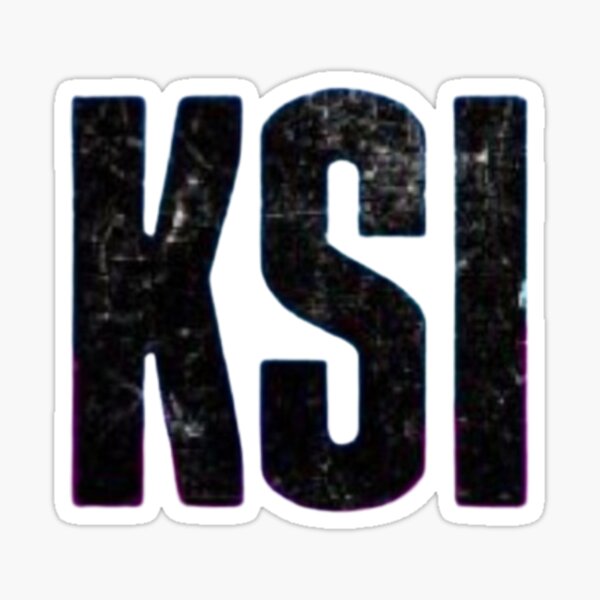 "KSI" Sticker for Sale by Ellakame | Redbubble