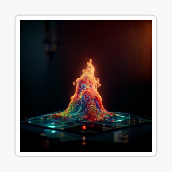 "Alien organism under microscope" Sticker for Sale by Mastropoints ...