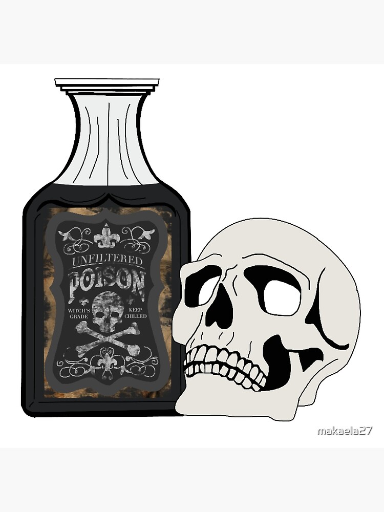 Wednesday Addams Poison Premium Matte Vertical Poster sold by Barbados ...