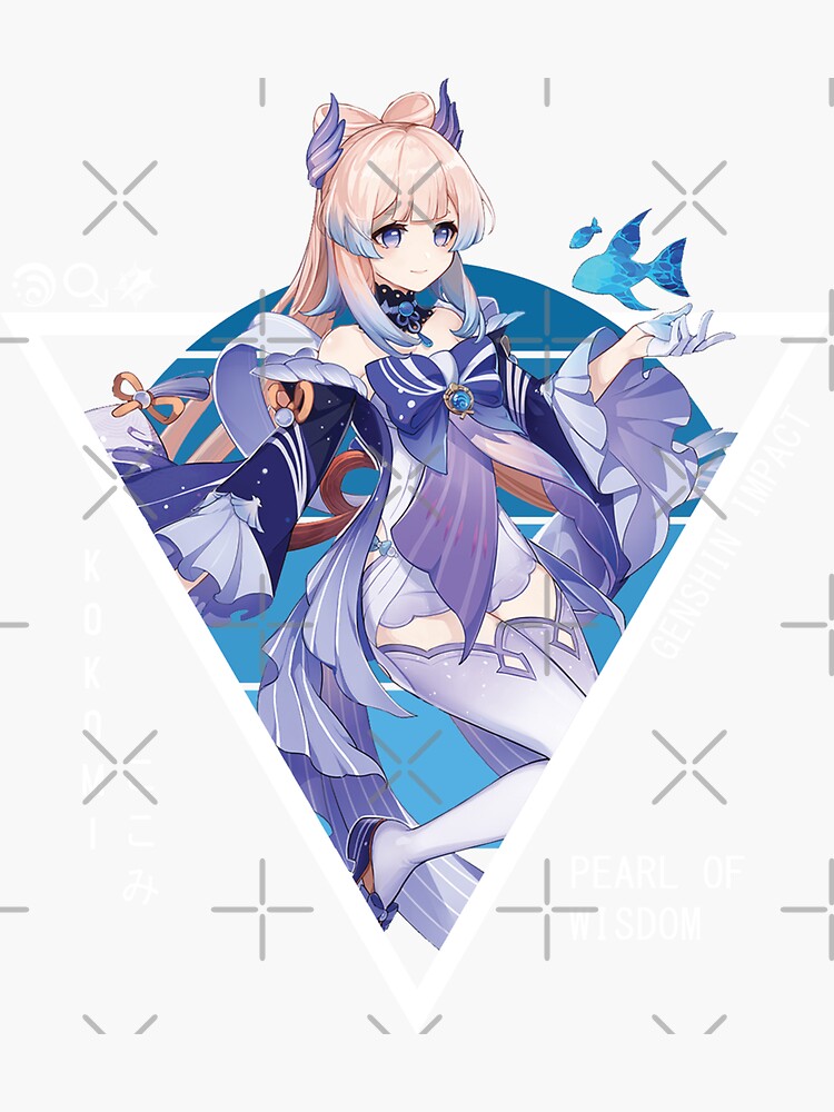 "Kokomi | Genshin Impact" Sticker for Sale by B-love | Redbubble