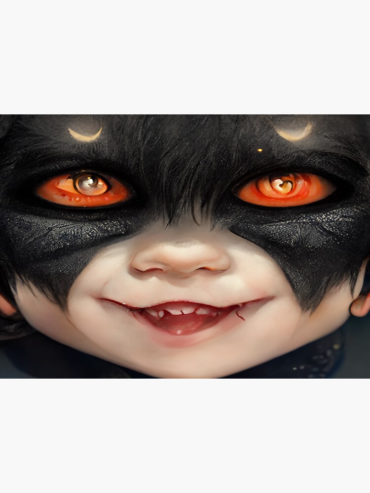 "Cute Baby Vampire Boy" Sticker for Sale by Ktpier | Redbubble