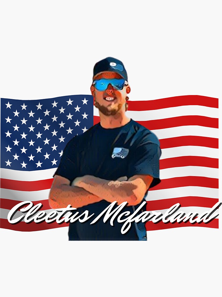 "cleetus mcfarland t shirt and sticker | cleetus mcfarland Hoodie ...