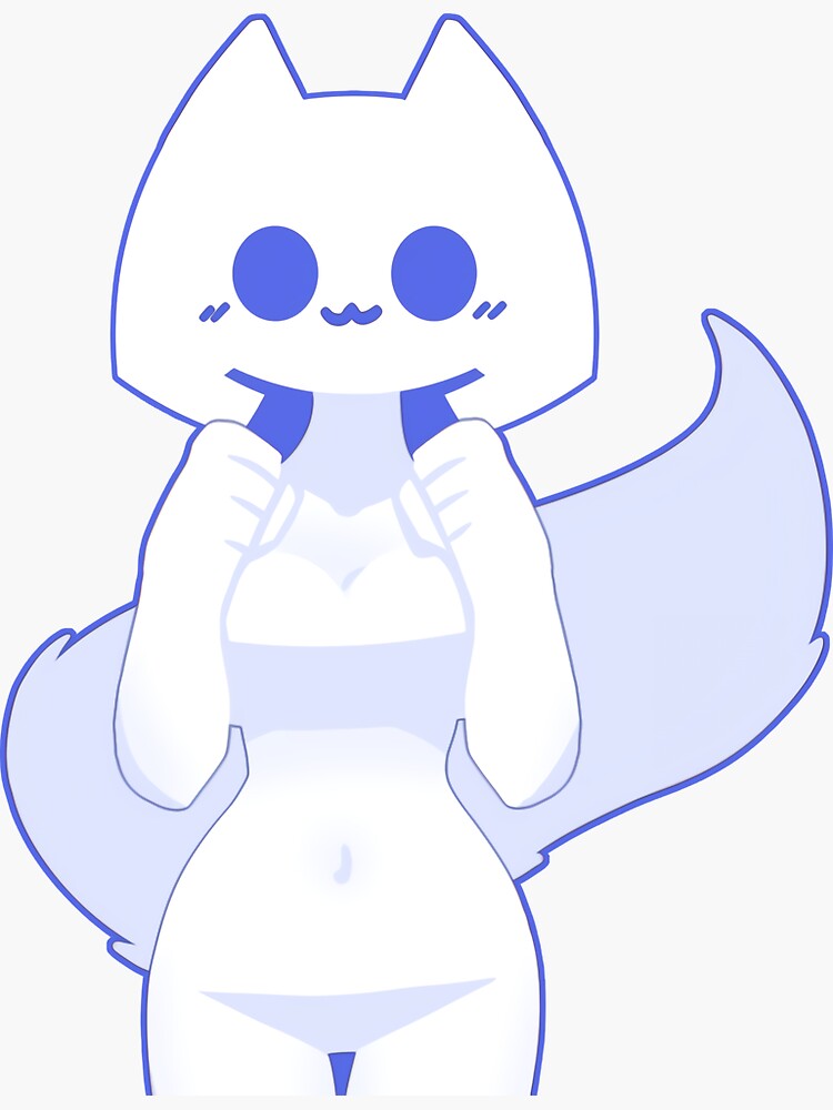Furry Discord Sticker For Sale By Nekuzart Redbubble